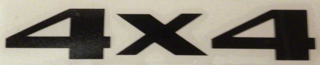 Camo 4x4 Stickers