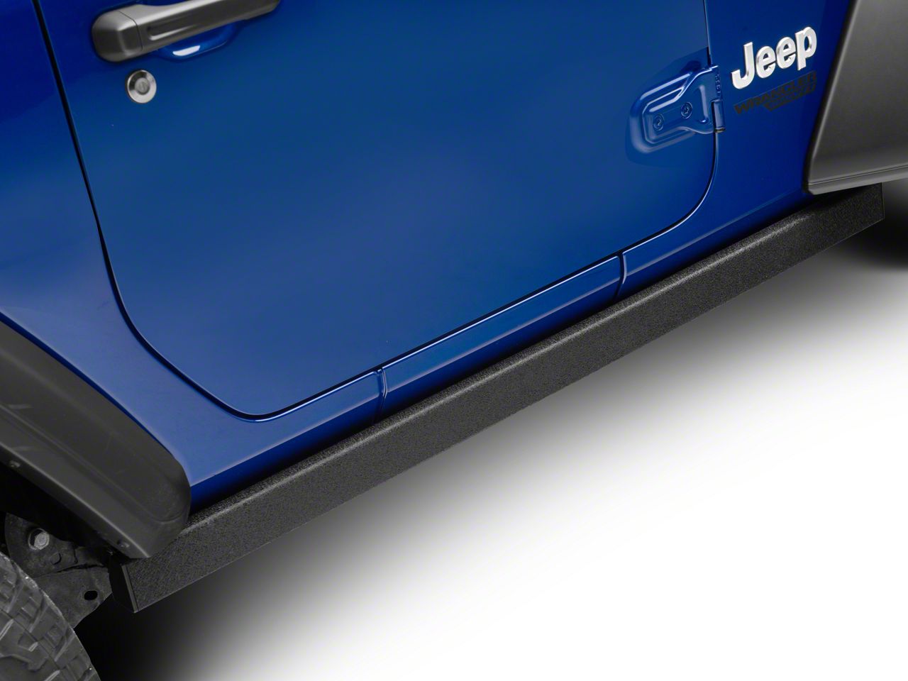 Barricade Jeep Wrangler Rubi Rails; Textured Black J130315-JL (18-23 ...