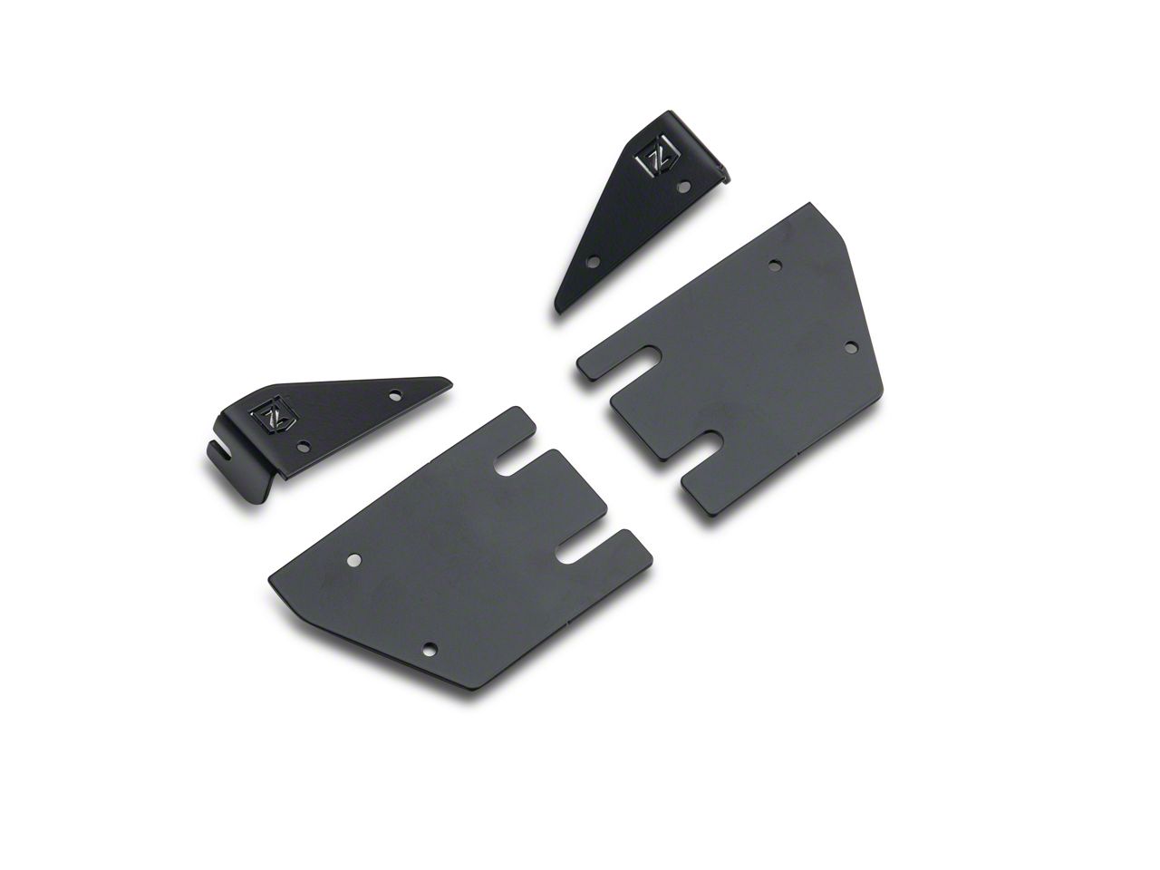 ZRoadz Jeep Gladiator 30-Inch LED Light Bar Hood Cowl Mounting Brackets ...