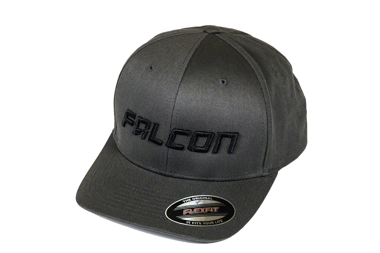 Falcon Shocks Jeep Wrangler Premium FlexFit Hat; Dark Gray J131009 ...