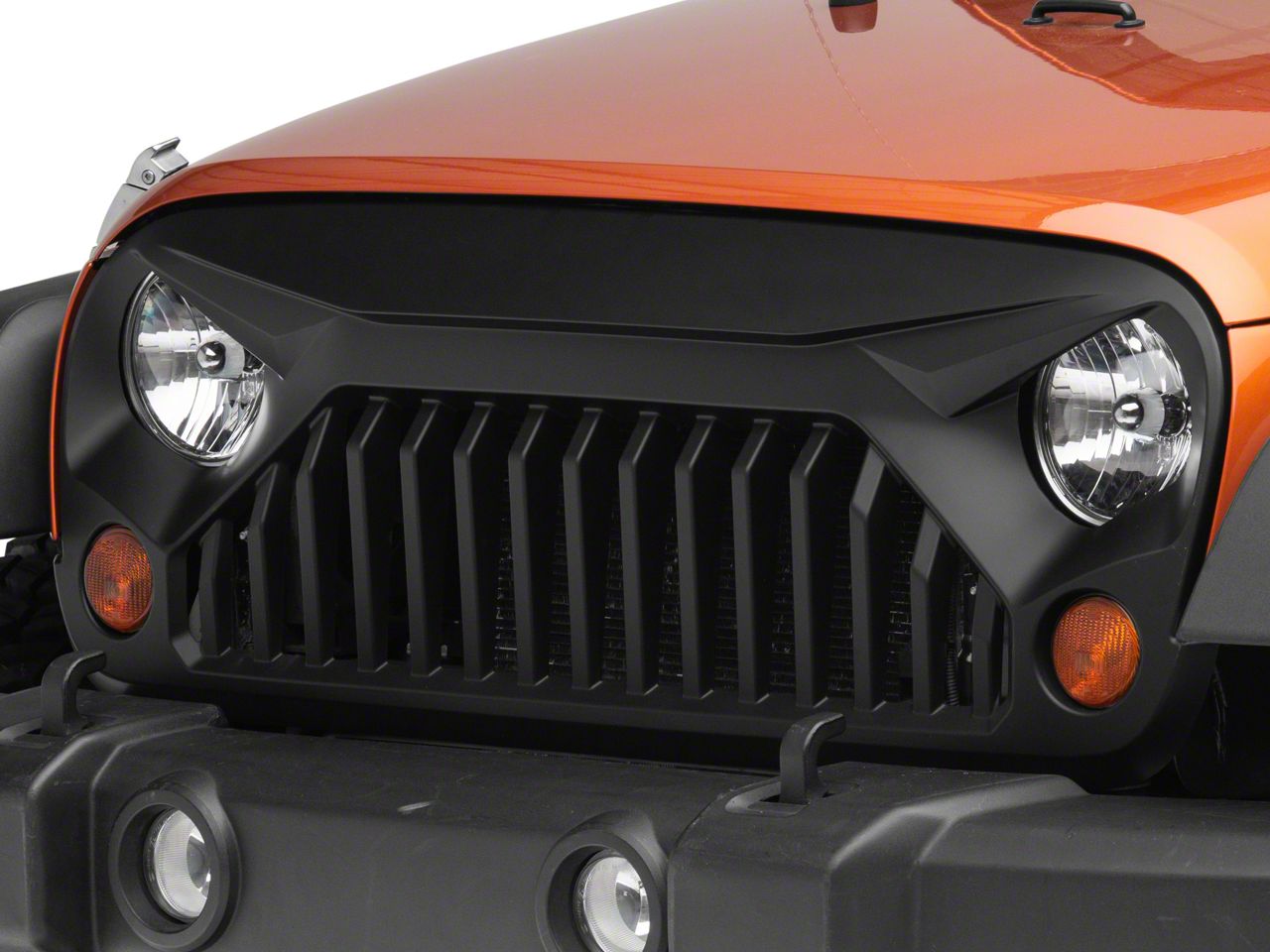 Jeep Wrangler Angry Headlights