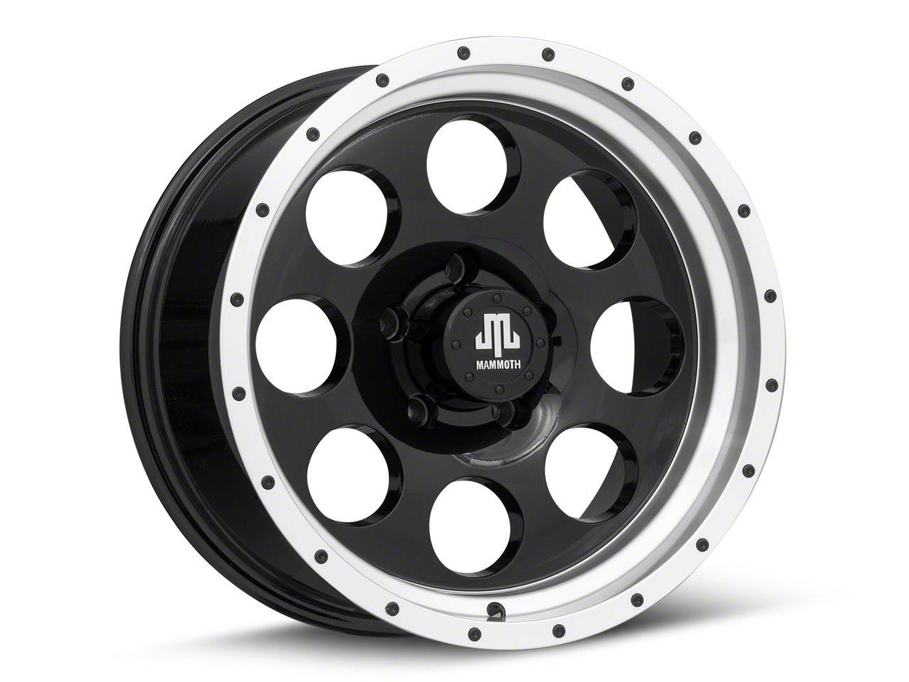 Mammoth Jeep Wrangler 8 Aluminum Beadlock Wheel - 17x9 J131664-JK (07 ...