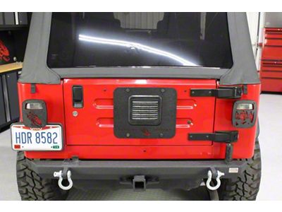 Jeep TJ Rear Cargo Storage for Wrangler (1997-2006) | ExtremeTerrain