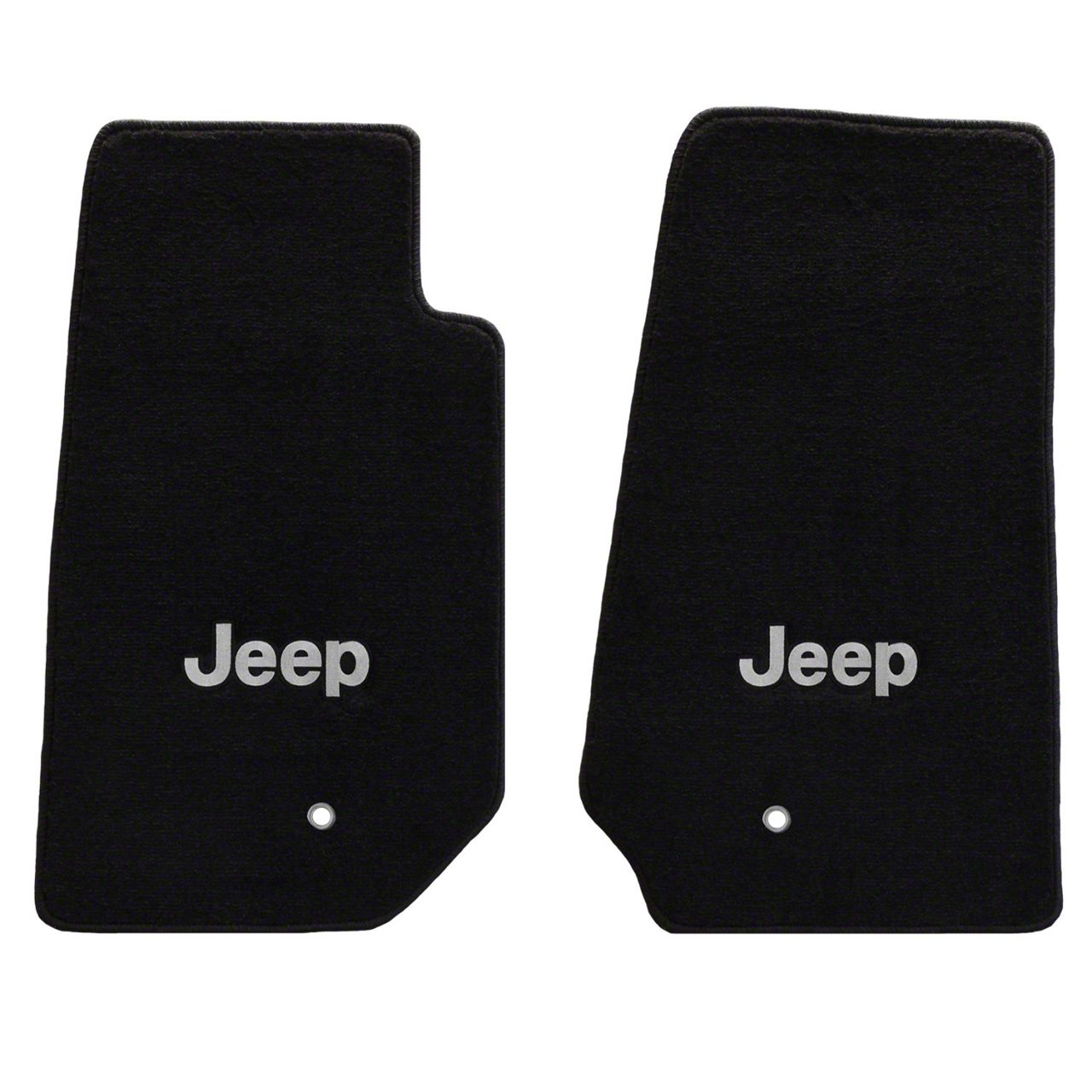 Lloyd Jeep Wrangler All Weather Carpet Front Floor Mats w/ Jeep Logo ...