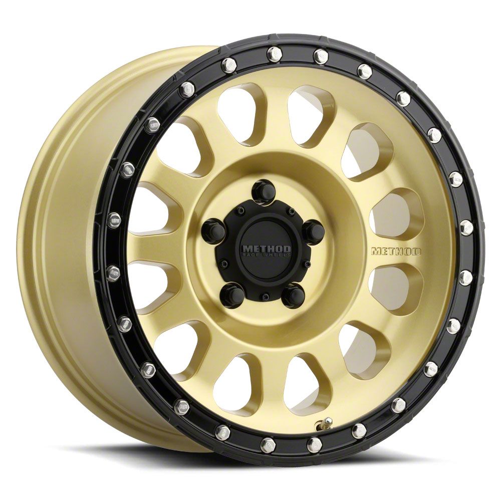 Method Race Wheels Tundra MR315 Gold Wheel; 18x9; 18mm Offset ...