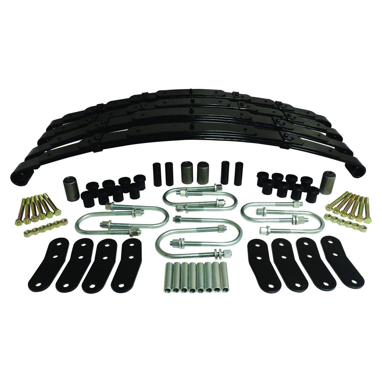 Jeep Wrangler Heavy Duty Front and Rear Leaf Springs (87-95 Jeep ...