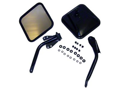 Jeep YJ Mirrors for Wrangler (1987-1995) | ExtremeTerrain