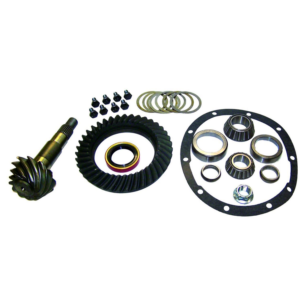 Jeep Wrangler Dana 35 Rear Axle Ring and Pinion Gear Kit; 3.55 Gear ...