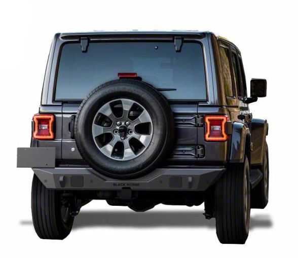 Jeep Wrangler Heavy Duty Armour Rear Bumper (18-23 Jeep Wrangler JL ...