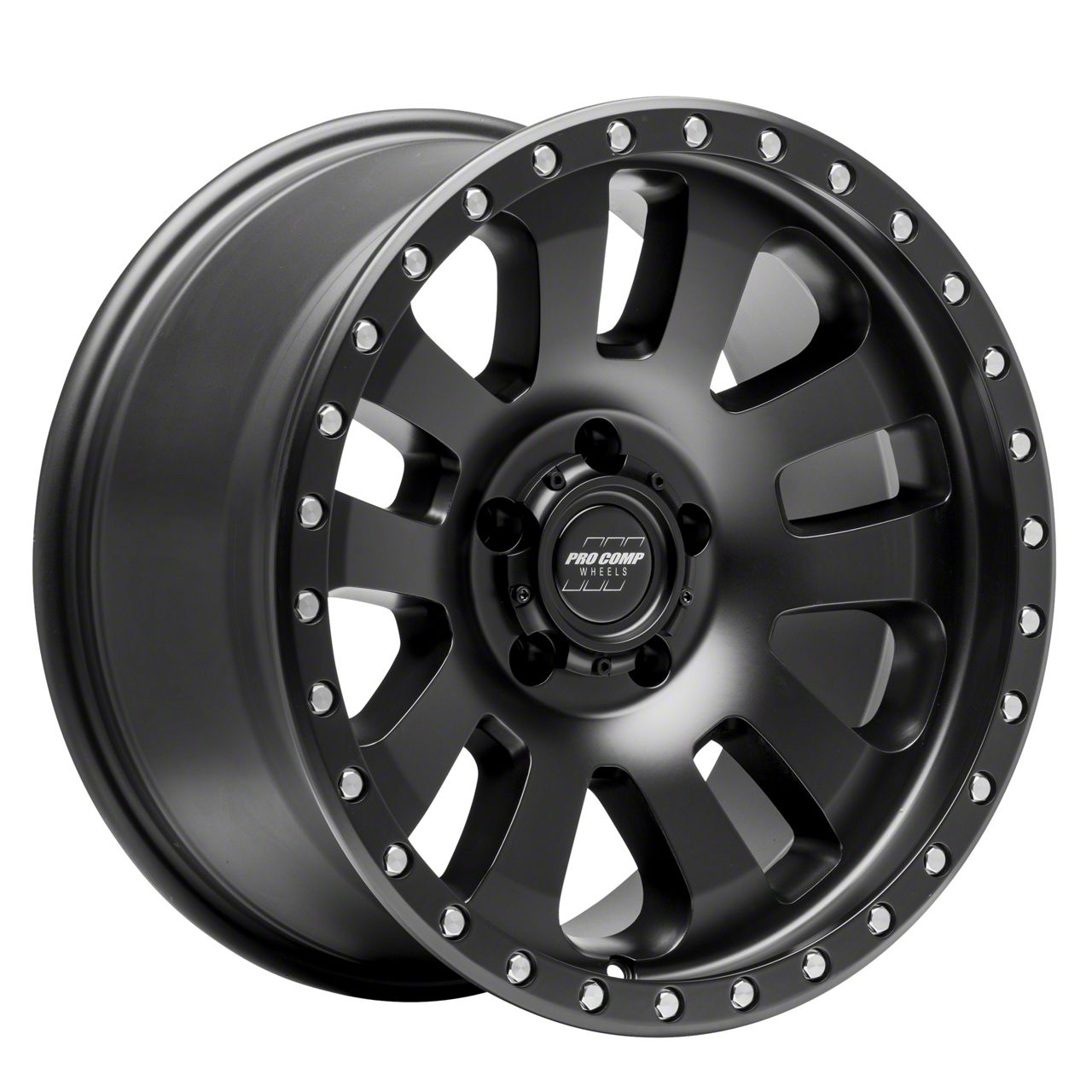 Pro Comp Wheels Jeep Wrangler Prodigy Satin Black Wheel; 18x9 7046-8973 ...