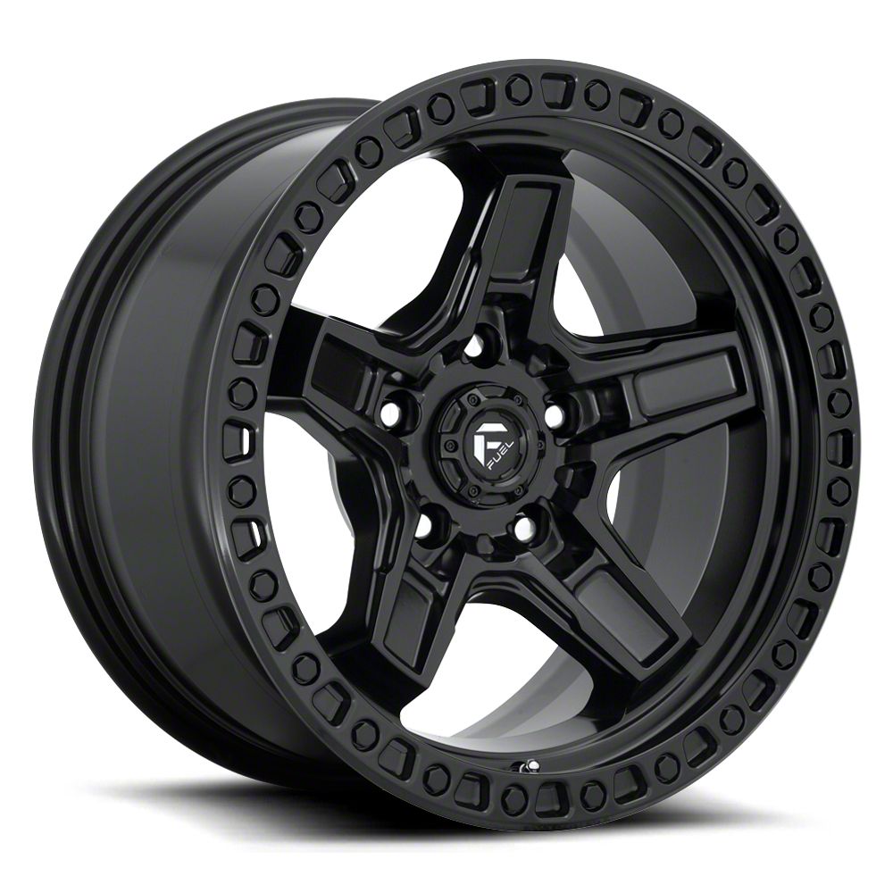 Fuel Wheels F-150 Kicker Matte Black 6-Lug Wheel; 20x9; 1mm Offset ...