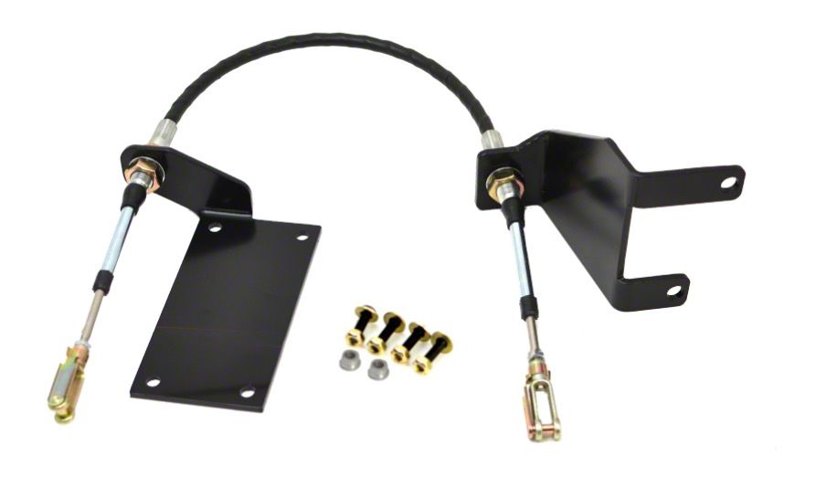 Steinjager Jeep Wrangler Adjustable NP241 Transfer Case Cable Shifter ...
