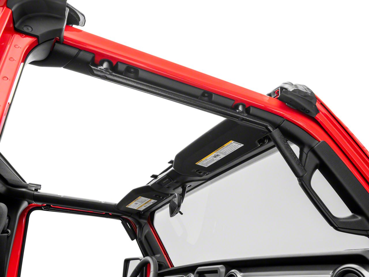 GraBars Jeep Gladiator Genuine Solid Steel Front Grab Handles; Black ...