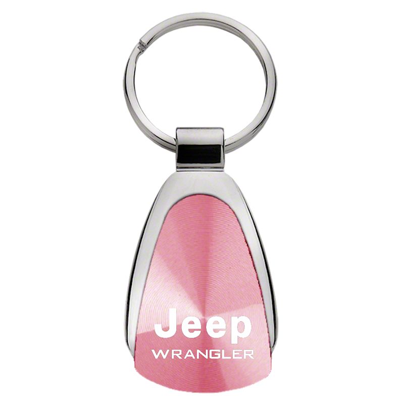 Jeep Wrangler Key Chain; Wrangler Teardrop Key Fob