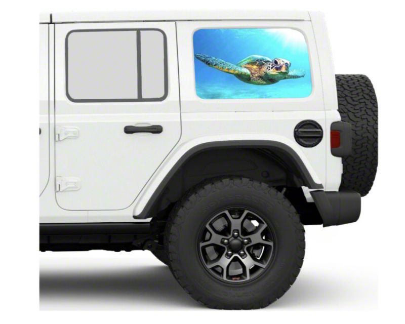Turtle Car Stickers For Windows