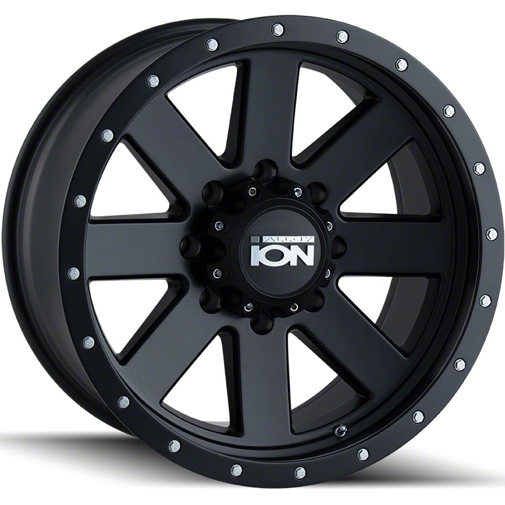 ION Wheels Jeep Wrangler TYPE 143 Matte Black Wheel; 17x8.5 134-7873MB ...