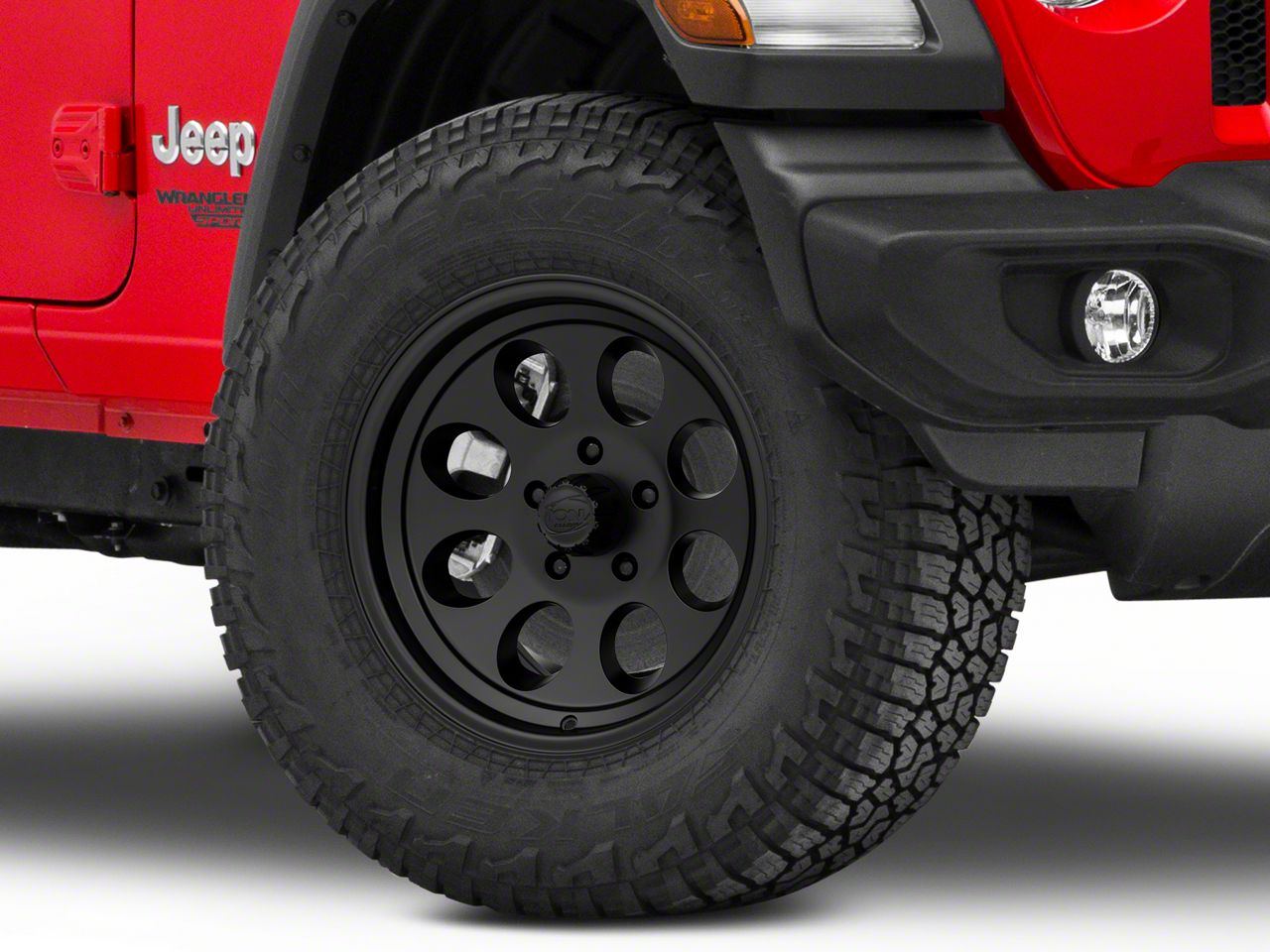 ION Wheels Jeep Wrangler TYPE 171 Matte Black Wheel; 17x9 171-7973MB ...