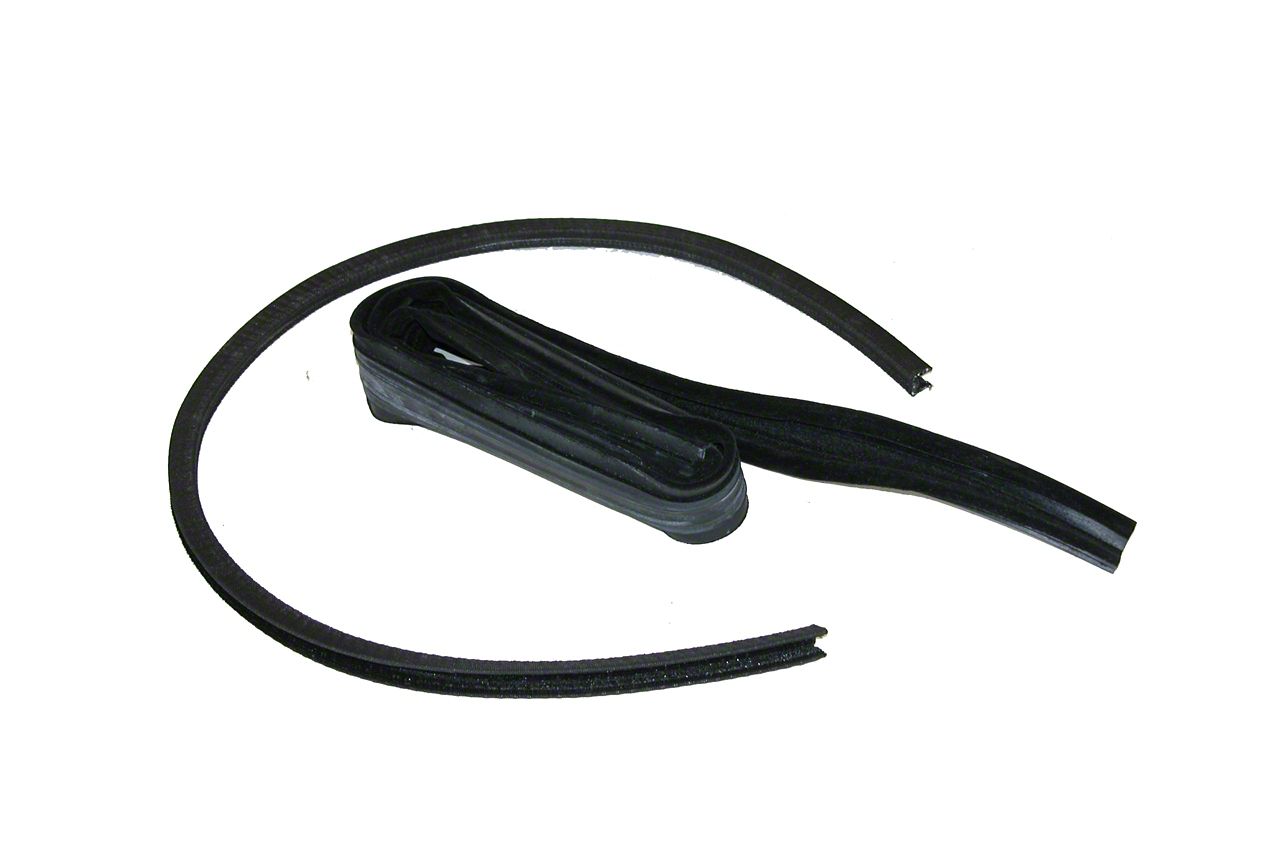 Jeep Wrangler Glass Run Window Channel Kit for Fixed Vent Windows (79 ...