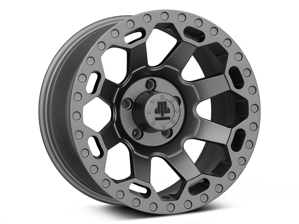 Mammoth Synister Charcoal Wheel; 17x9; -6mm Offset (07-18 Mammoth Synister Charcoal Wheel; 17x9; -6mm Offset (07-18
