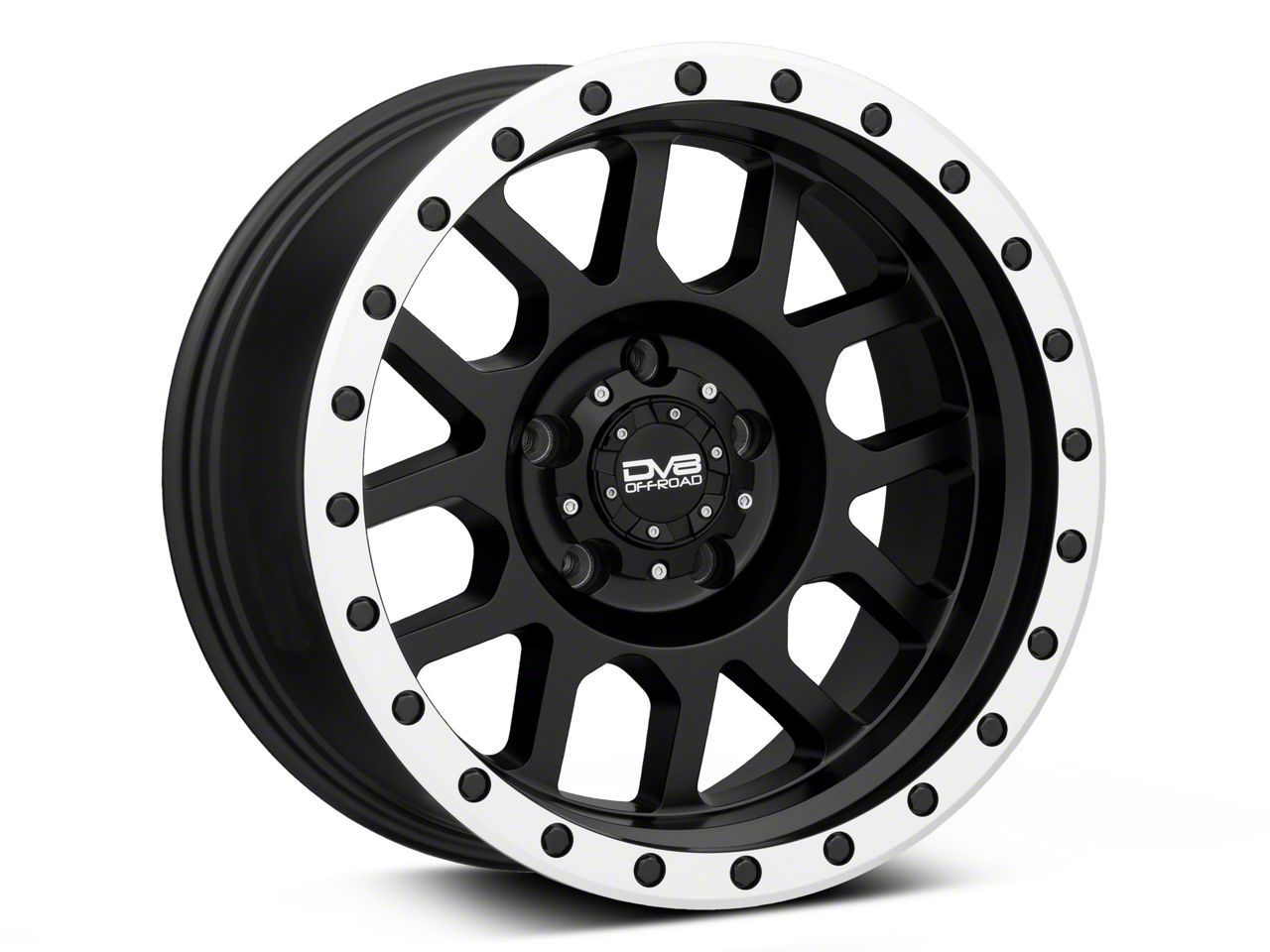 DV8 Offroad Jeep Grand Cherokee 883 Simulated Beadlock Matte Black ...