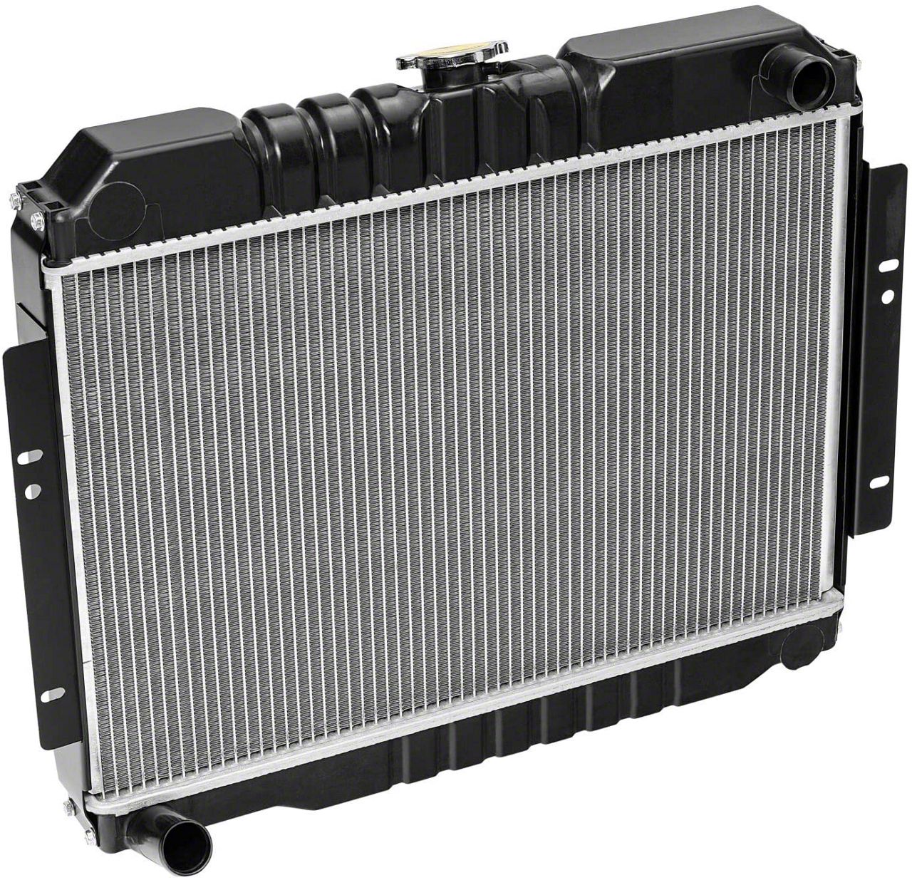Jeep Wrangler Radiator; 2 Row (74-80 Jeep CJ5 & CJ7) - Free Shipping
