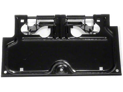 Rugged Ridge Jeep Wrangler Black License Plate Bracket 11233.01 (87-95 ...