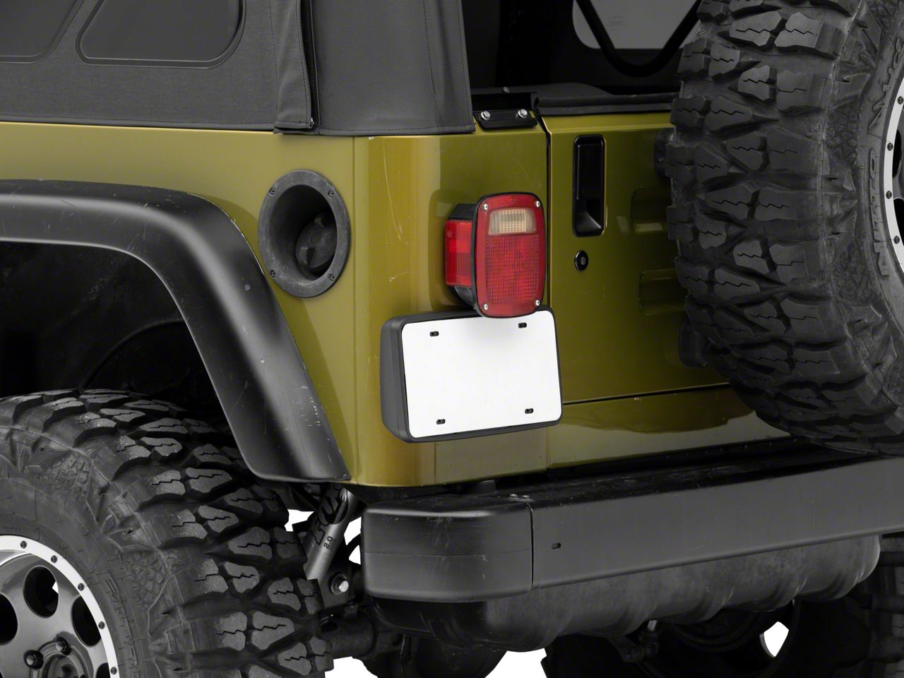 OPR Jeep Wrangler License Plate Frame J146288 (97-06 Jeep Wrangler TJ)