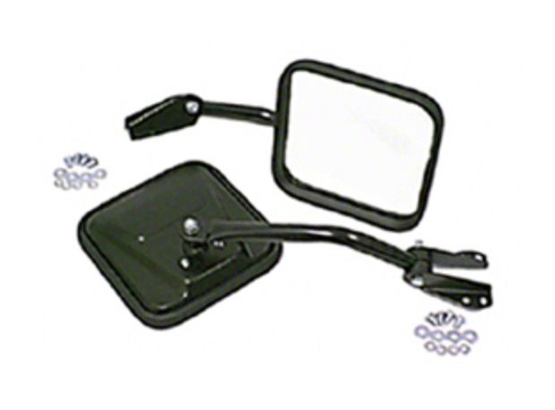 Steinjager Jeep Wrangler Mirrors Side J0050334 (66-86 Jeep CJ5 & CJ7 ...