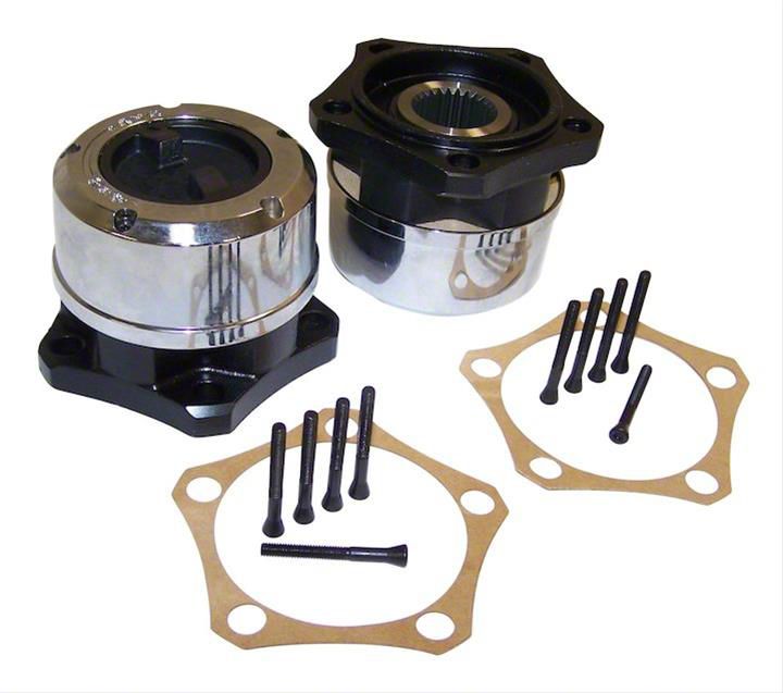 Jeep Wrangler Manual Locking Hub Set (81-86 Jeep CJ5 & CJ7)