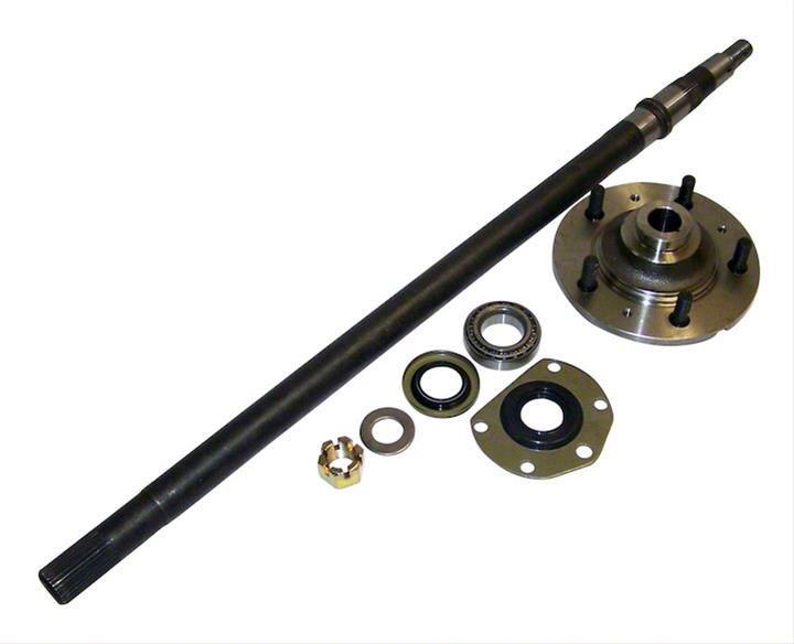 Jeep Wrangler Left Rear Axle Shaft Kit; with Quadra-Trac (76-79 Jeep ...