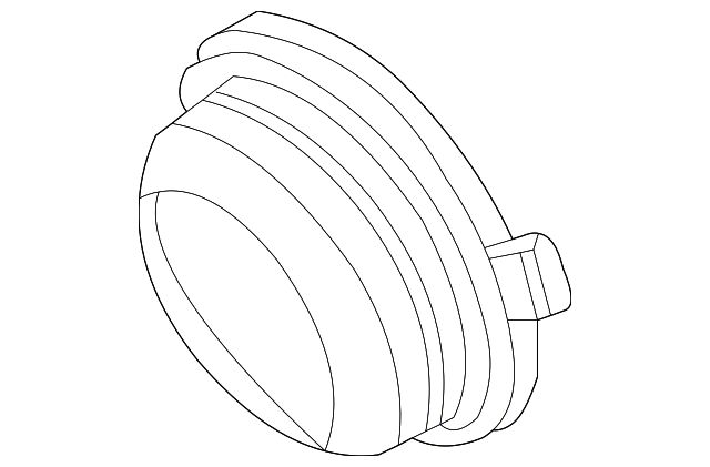 Mopar Jeep Wrangler Side Marker Light Assembly; Front Left 55078145AA ...