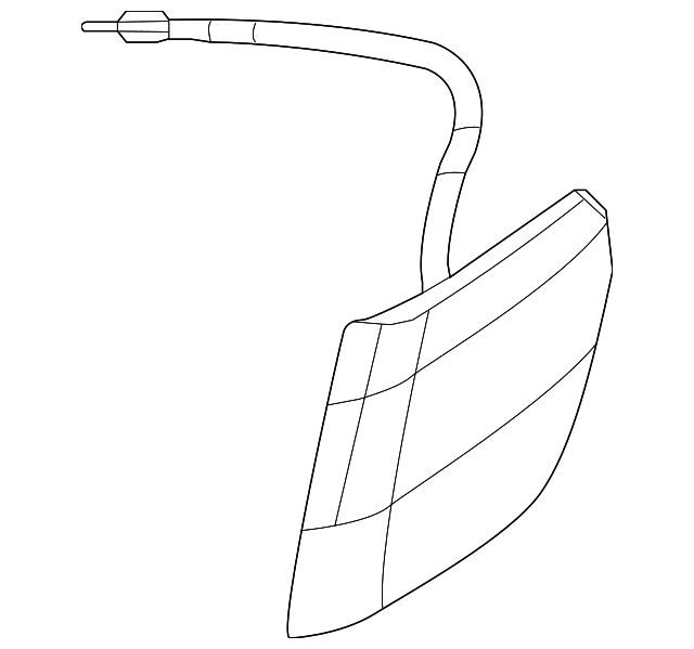 Mopar Jeep Wrangler Side Marker Light Assembly; Front Right 68302120AB ...