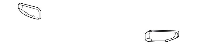 Mopar Jeep Wrangler Bumper Insert; Front Left 6BU59TZZAA (18-24 Jeep ...