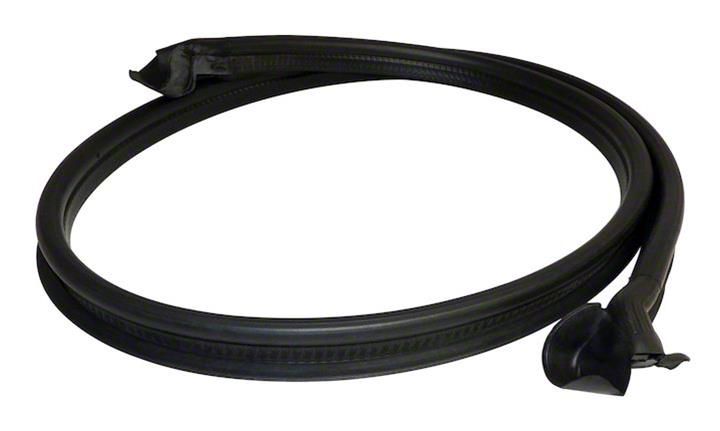 Jeep Wrangler Liftgate Glass Seal; with Hard Top (11-18 Jeep Wrangler ...