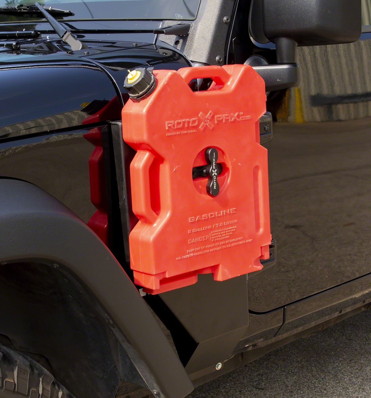 MORryde Jeep Wrangler RotoPax Side Mount; Driver Side JP54-013 (07-18 ...