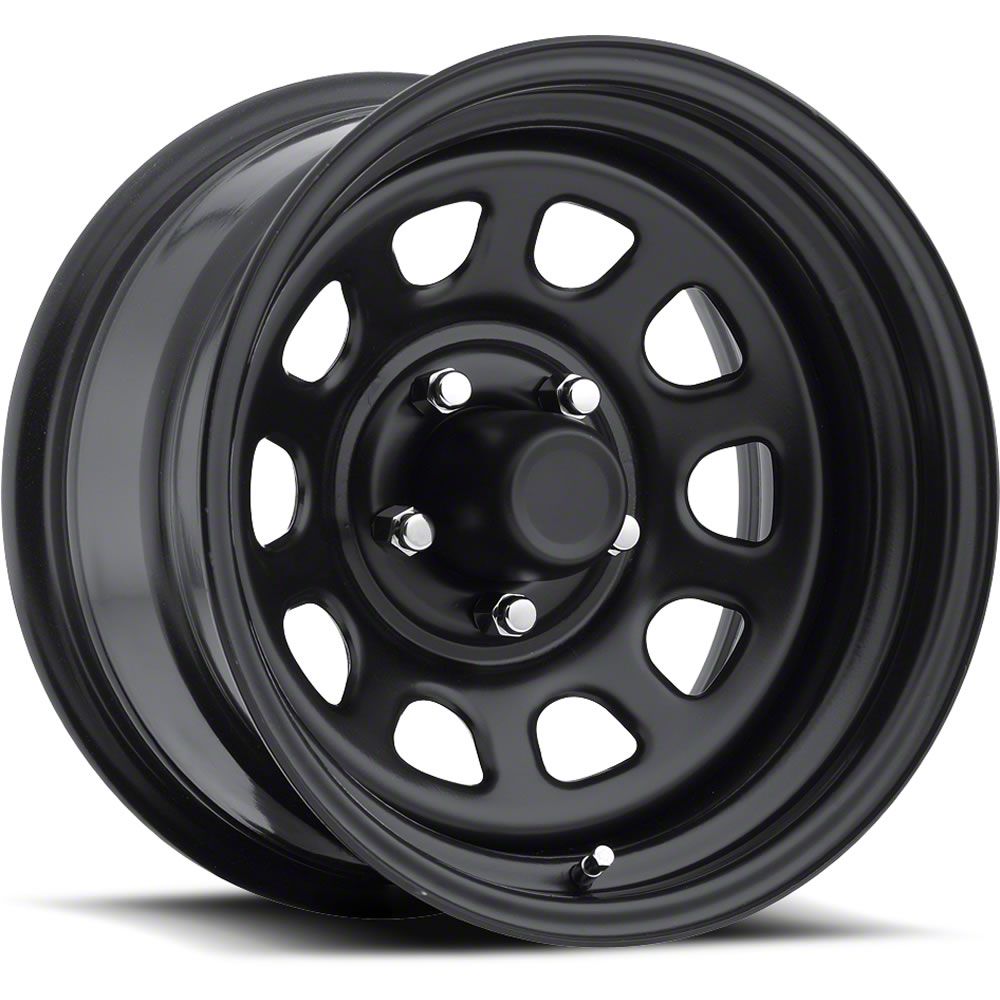 Pro Comp Wheels Jeep Wrangler Series 51 Flat Black Wheel; 15x10 PCW51 ...