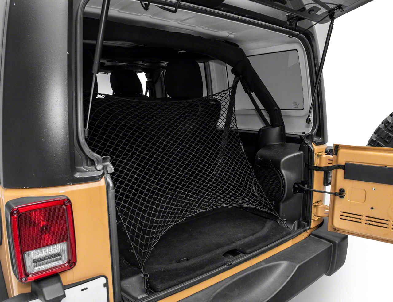 RedRock Jeep Wrangler Cargo Net J152399 (07-18 Jeep Wrangler JK) - Free ...