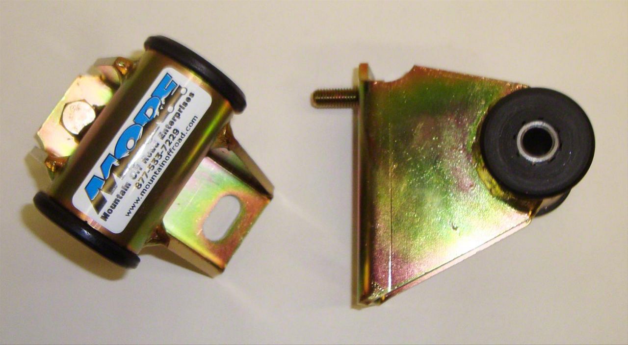 M.O.R.E. Jeep Wrangler Bomb Proof Motor Mount Kit for 1-Inch Body Lift ...