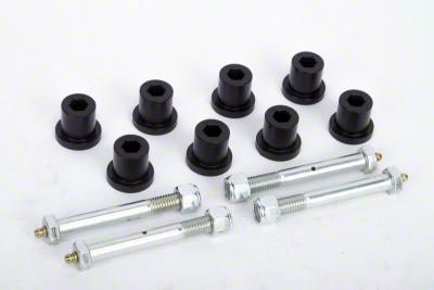 Daystar Jeep Wrangler Leaf Spring Bushing; Greasable Bolt and Bushing ...