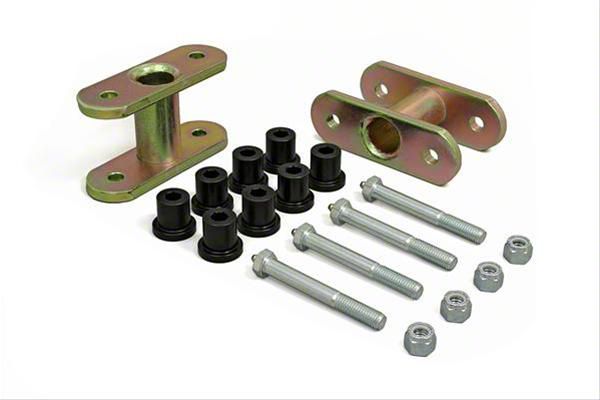 Daystar Jeep Wrangler Leaf Spring Shackle; Super Shackle and Greasable ...