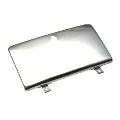 Jeep Wrangler Glove Box Door; Polished Stainless Steel (72-86 Jeep CJ5 ...