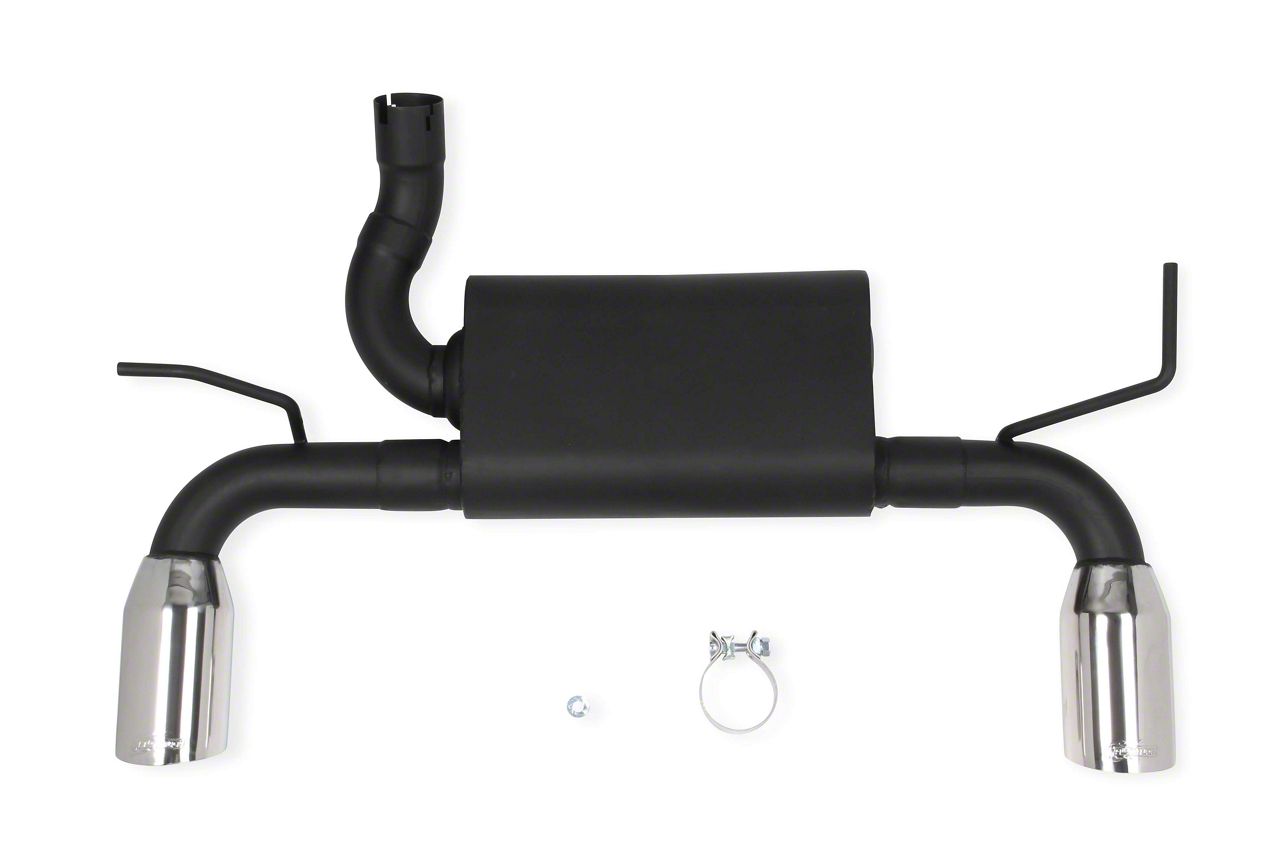Flowtech Jeep Wrangler Axle-Back Exhaust with Polished Tips 53015FLT ...