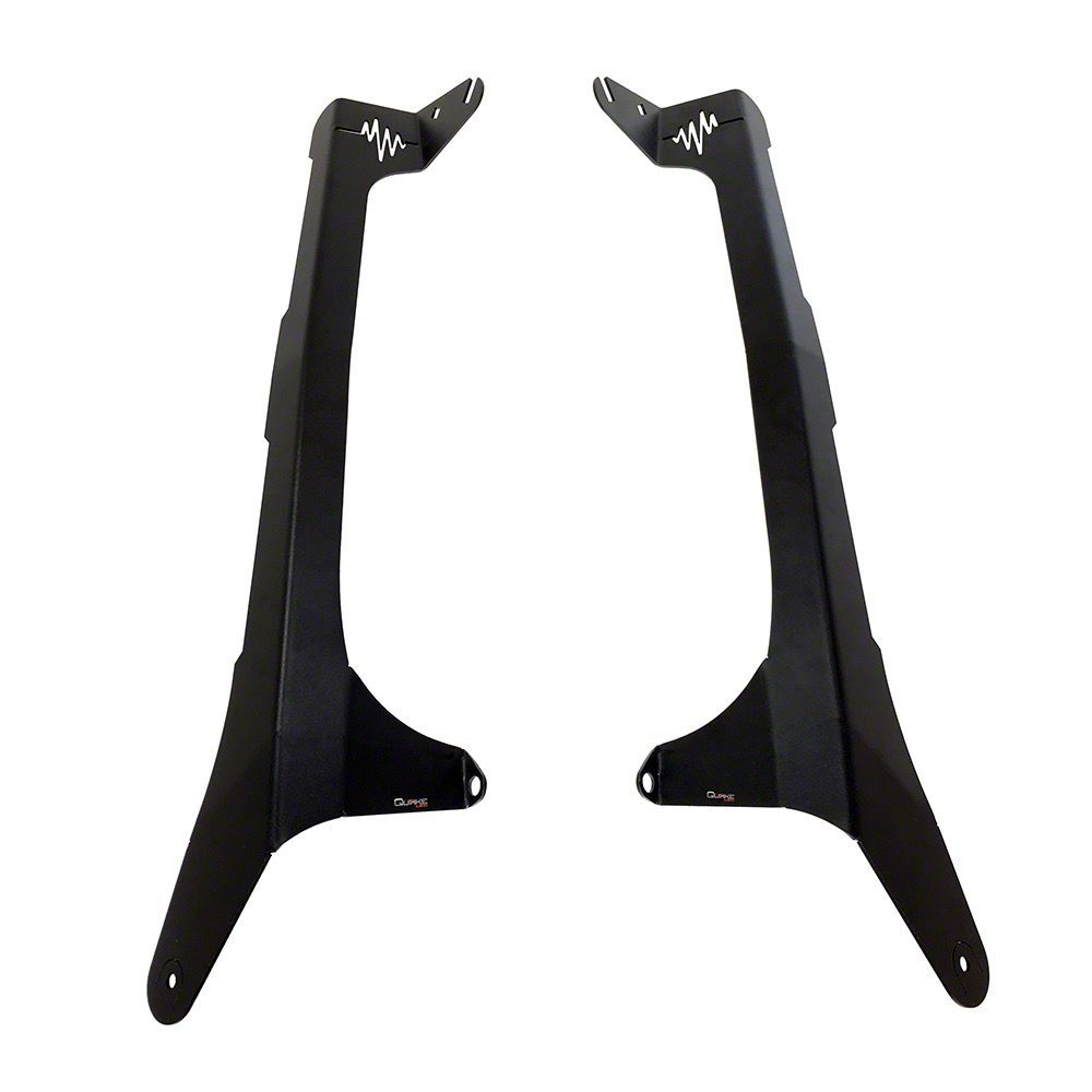 Quake LED Jeep Wrangler A-Pillar Pod and 52-Inch Light Bar Cowl ...