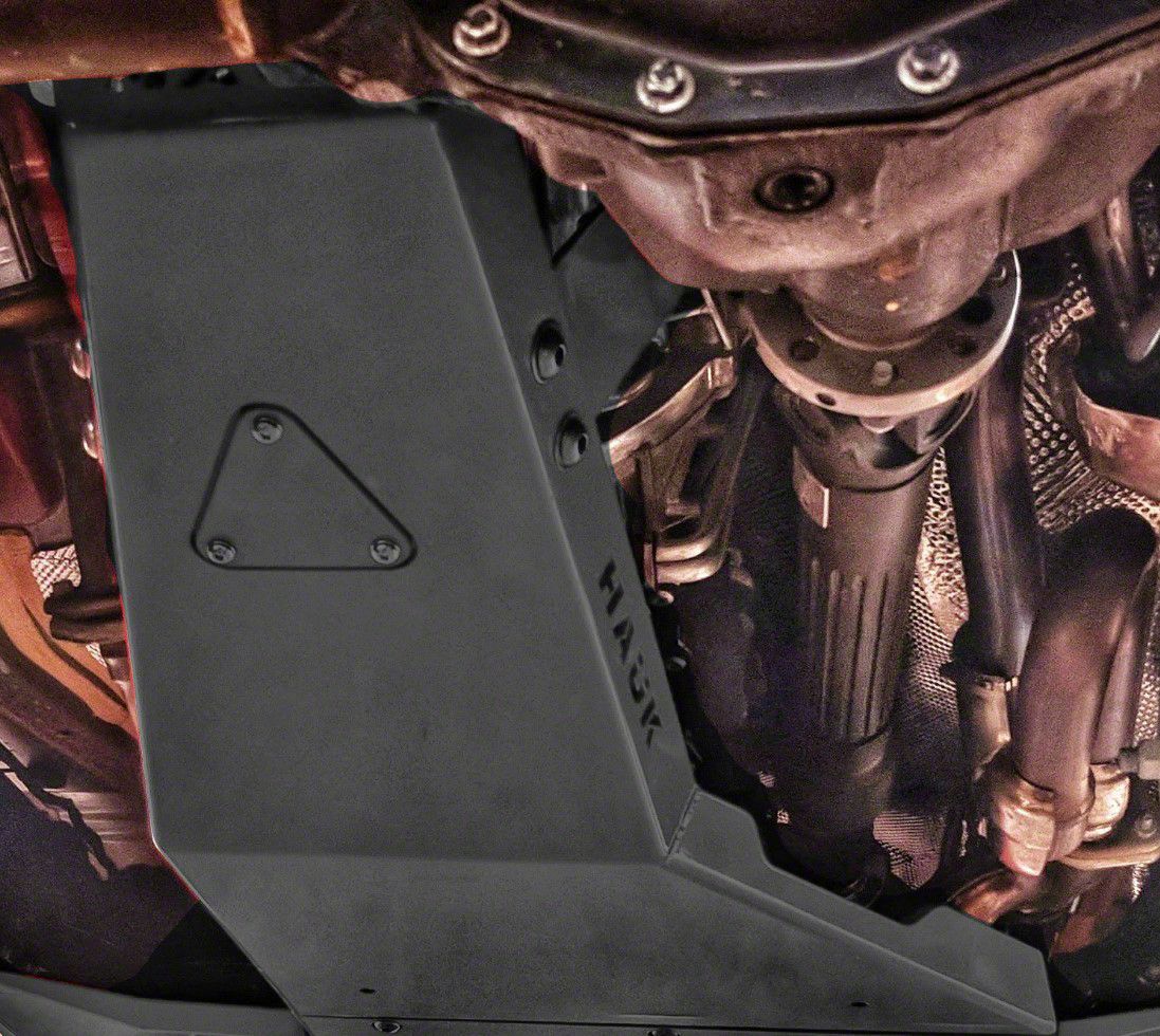 Hauk Off-Road Jeep Gladiator Engine Skid Plate; Textured Black 0716-01 ...