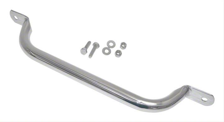 Jeep Wrangler Dash Grab Bar; Stainless Steel (66-86 Jeep CJ5 & CJ7 ...