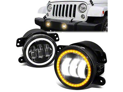 Jeep JK Parking & Fog Lights for Wrangler (2007-2018) | ExtremeTerrain