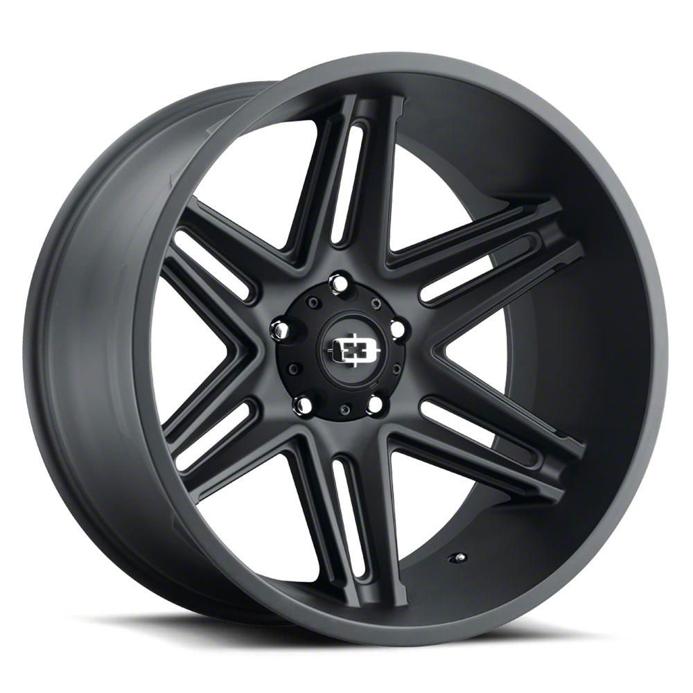 Vision Off-Road Jeep Grand Cherokee Razor Satin Black Wheel; 20x12 363 ...