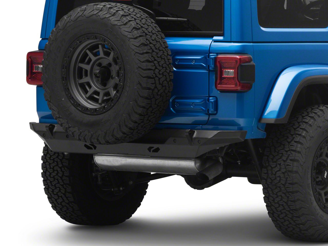 Rugged Ridge Jeep Wrangler XOR Rear Bumper 11541.22 (18-23 Jeep ...
