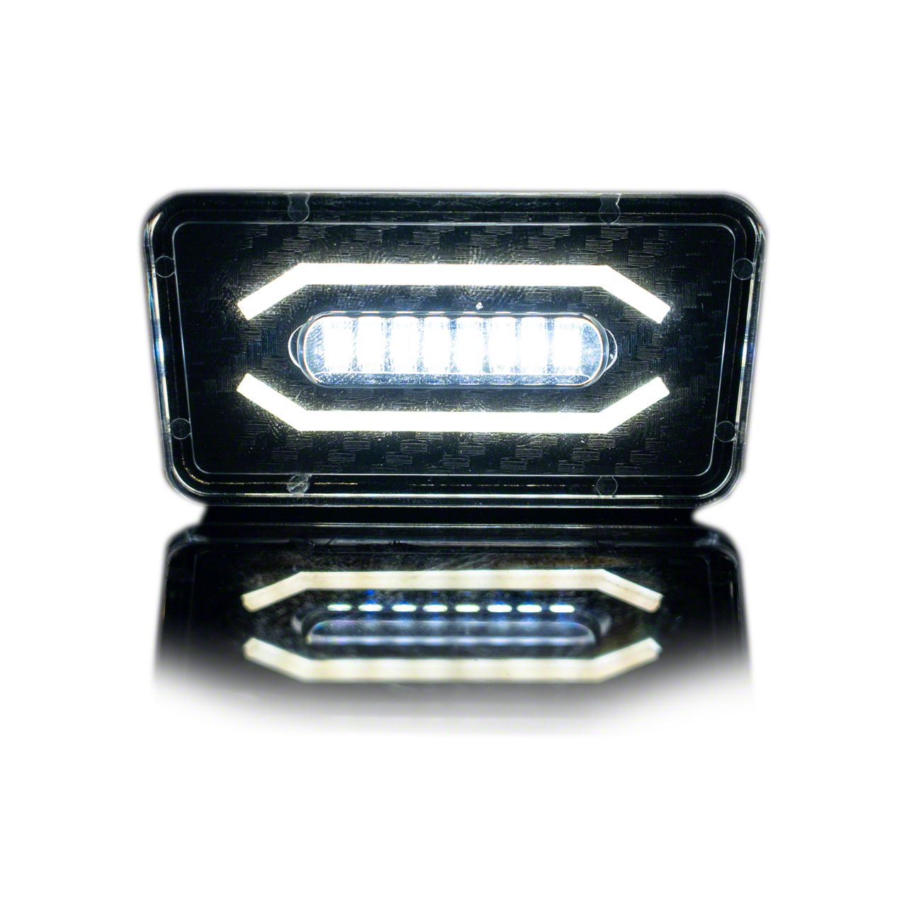 Jeep Wrangler LED License Plate Illumination Kit; White (18-24 Jeep ...