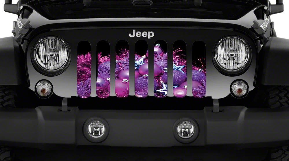 Jeep Wrangler Grille Insert; Festive (87-95 Jeep Wrangler YJ) - Free ...